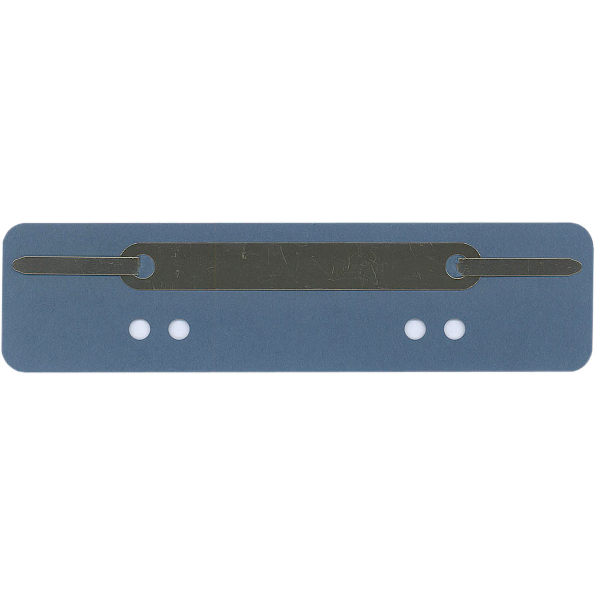 Heftstreifen Recyclingkarton | 4fach Lochung | blau | 3,4 x 15 cm (B x ...